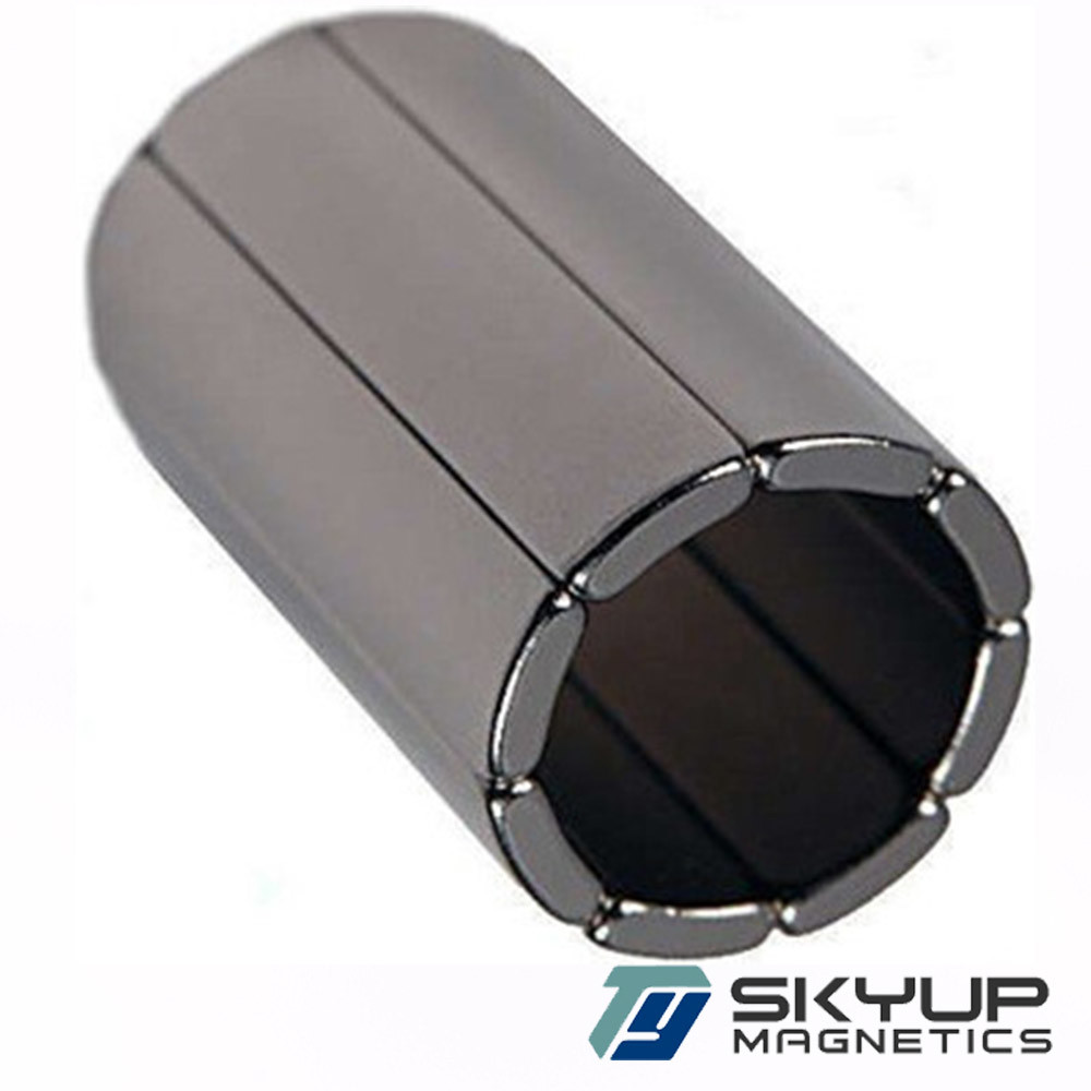 Strong Rare Earth Permanent Generator Neodymium Sintered Arc Segment ...